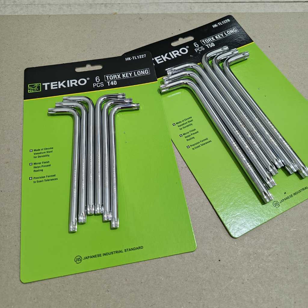 Jual Kunci L bintang T40 & T50 Tekiro - kunci L Cakram Honda - Yamaha - Kunci Kepler | Shopee ...