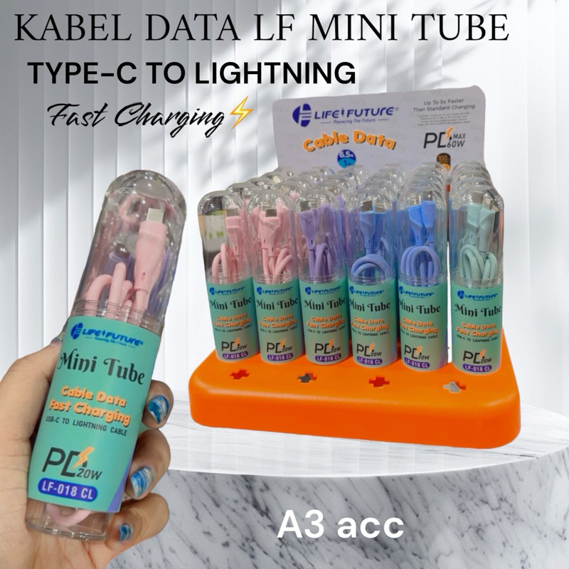 Jual KABEL DATA LF USB TYPE C TO LIGHTNING DATA KABEL FAST CHARGING ...