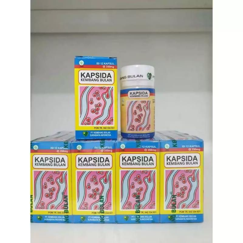 Jual Kapsida Kembang Bulan (1 Botol @12Kapsul) | Shopee Indonesia