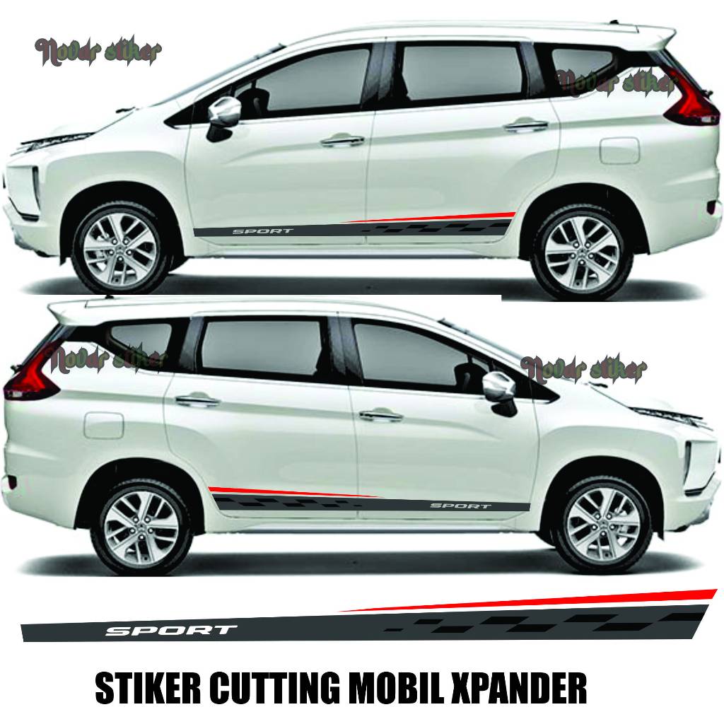 Jual STIKER MOBIL XPANDER STIKER LIST MINIMALIS MITSUBISHI XPANDER BODI SAMPING | Shopee Indonesia