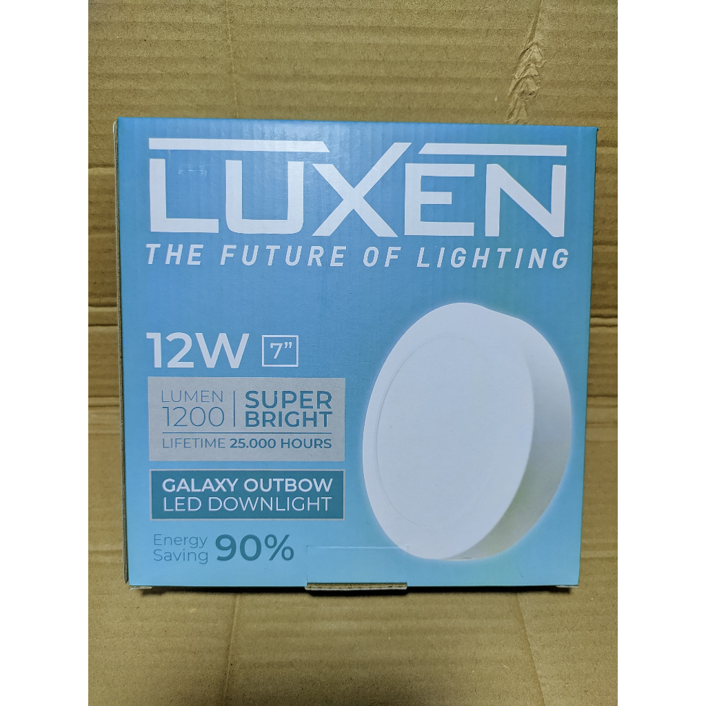 Jual LUXEN Downlight LED Panel GALAXY OUTBOW BULAT 9W 12W 18 W Cahaya ...