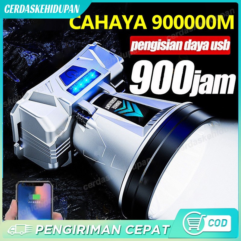 Jual LED Headlamp 500Watt Penerangan terus menerus selama 800 jam senter super terang lampu ...