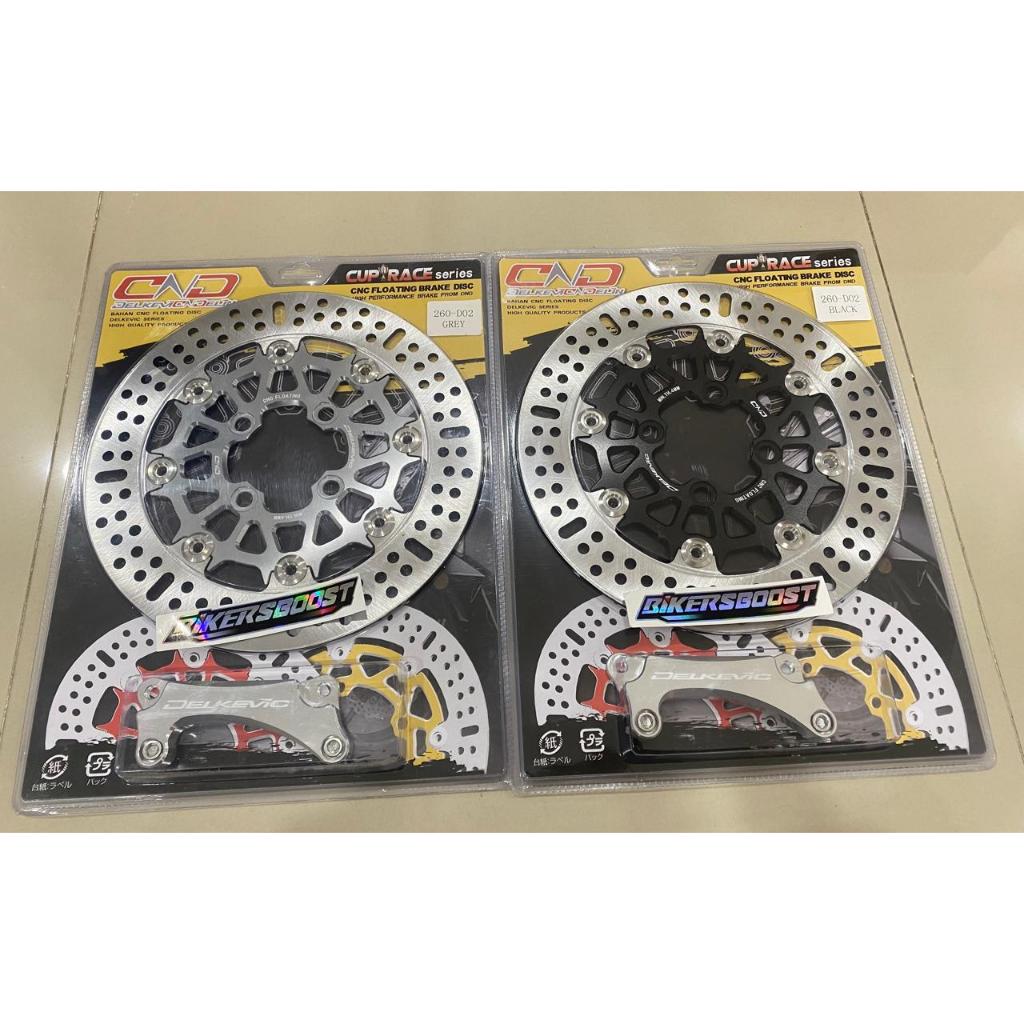 Jual Disc Brake Piringan Cakram Delkevic 260mm Floating BEAT SCOOPY ...