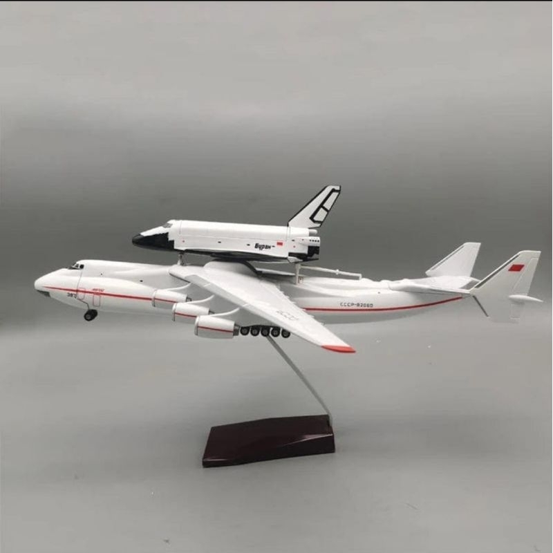 Jual Antonov AN-225 Mriya Buran Space Shuttle 1/200 By Aircraft Model ...