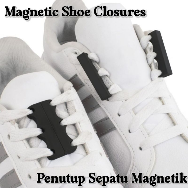 Jual RB 1 Pasang Penutup Sepatu Magnetik Magnetic Shoe Closures Lace ...