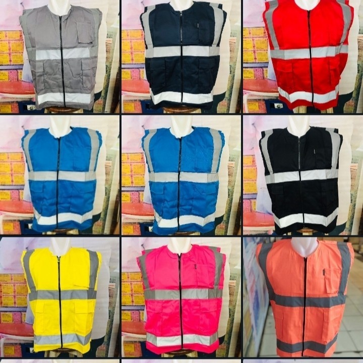 Jual Rompi Safety Kerja Proyek / Rompi Safety Lapangan / Rompi Safety ...