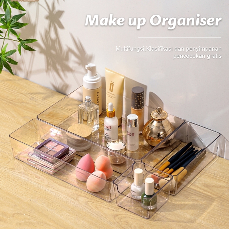 Jual Rak Make up Skincare Akrilik Bening Serbaguna / Rak Akrilik ...