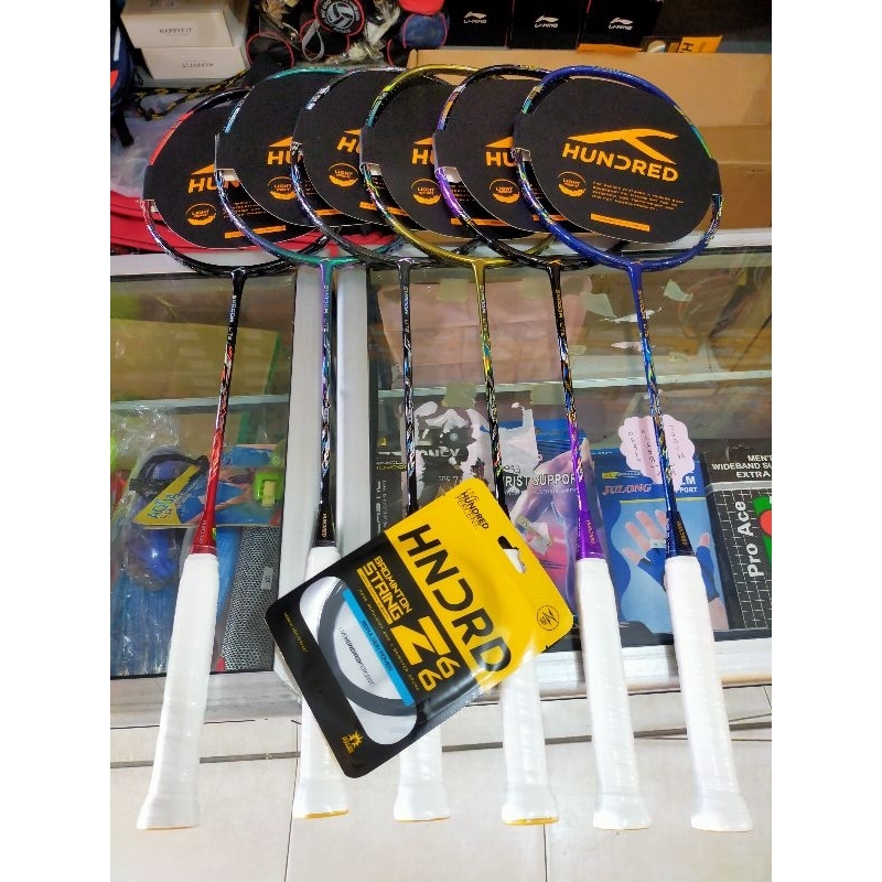 Jual RAKET BADMINTON HUNDRED SHADOW LITE | Shopee Indonesia