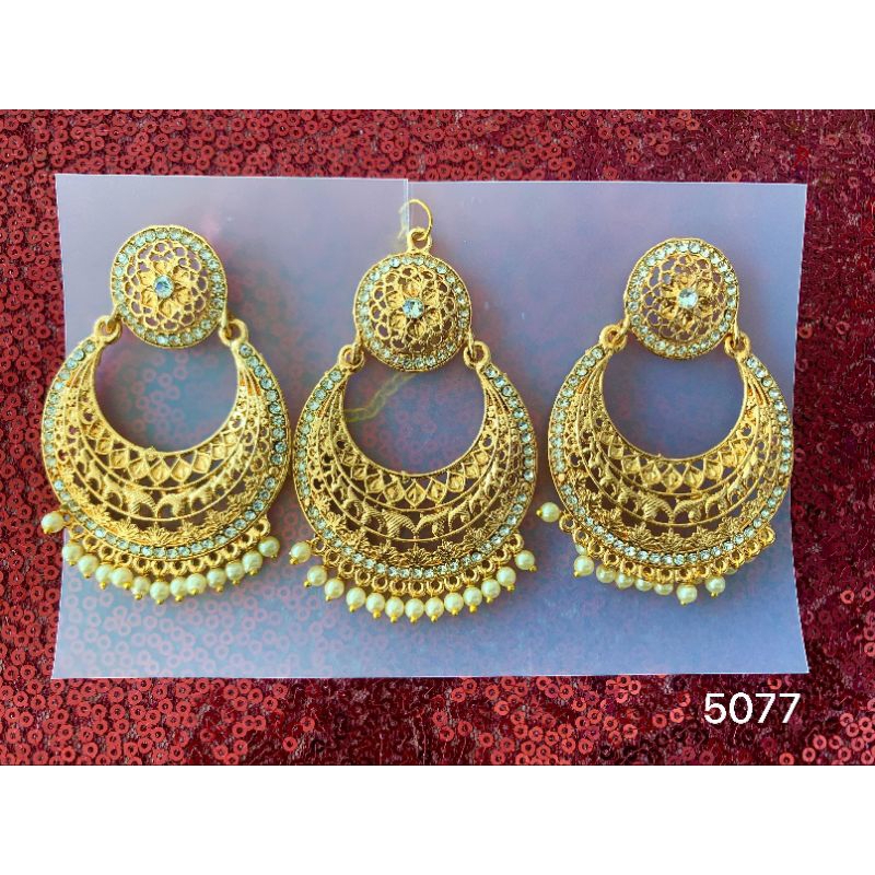 Jual Tika + anting india premium ( BESAR) | Shopee Indonesia