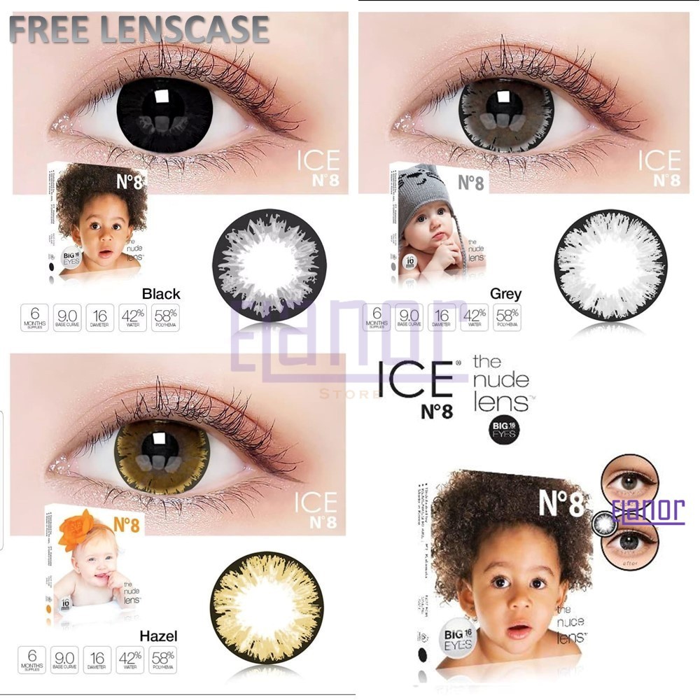 Jual SOFTLENS N8 NORMAL & MINUS (-0.50 s/d -6.00) BY EXOTICON | Shopee ...