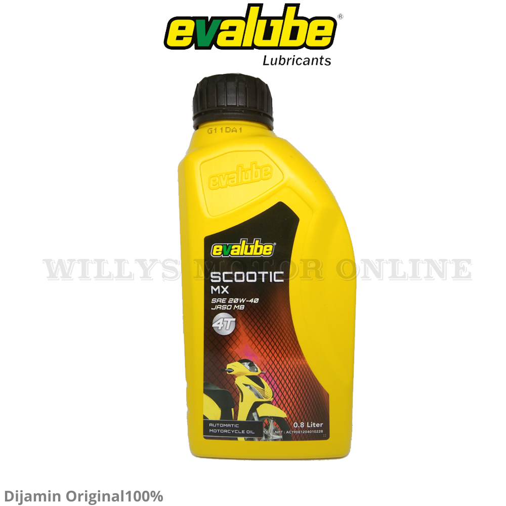 Jual Oli Evalube Matic Scootic MX 20W-40 800ML / Oli Evalube Scootic Mx ...