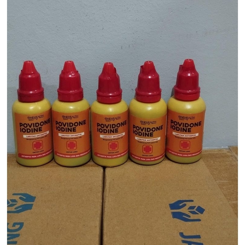 Jual Povidone Iodine 30 ml / Larutan Antiseptik / Obat Luka - Onehealth ...