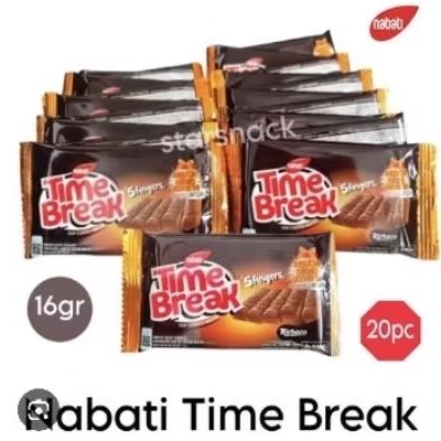 Jual TIME BREAK COKLAT NABATI 16 gram ISI 20 BUNGKUS | Shopee Indonesia