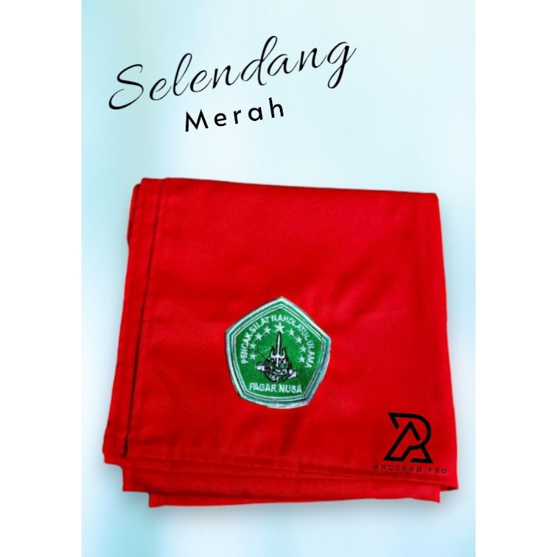 Jual Selendang merah warga Pagar nusa,sabuk merah Pagar nusa BED (COD ...