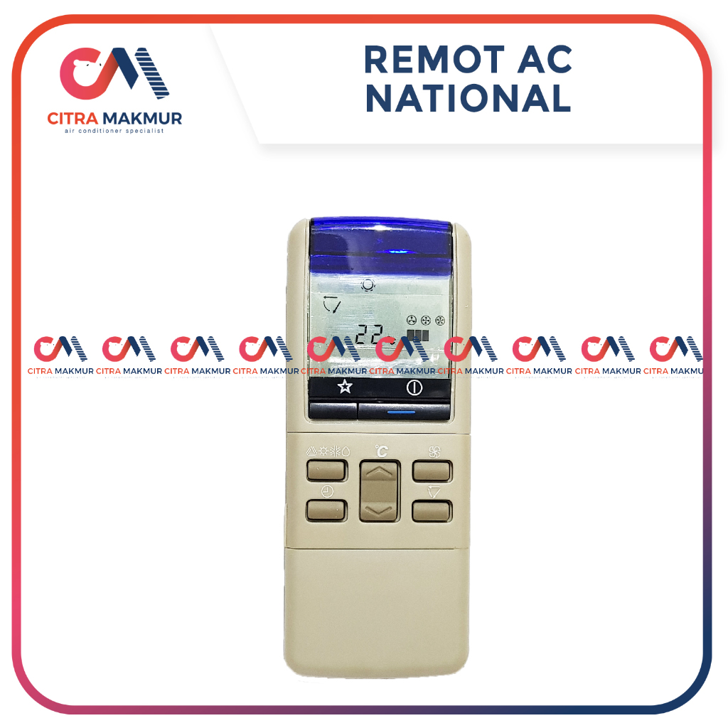 Jual Remote AC National Nasional model lama tombol Original Remot ...
