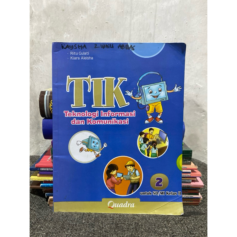 Jual BUKU TEKNOLOGI INFORMASI DAN KOMUNIKASI (TIK) SD KELAS 2 | Shopee Indonesia