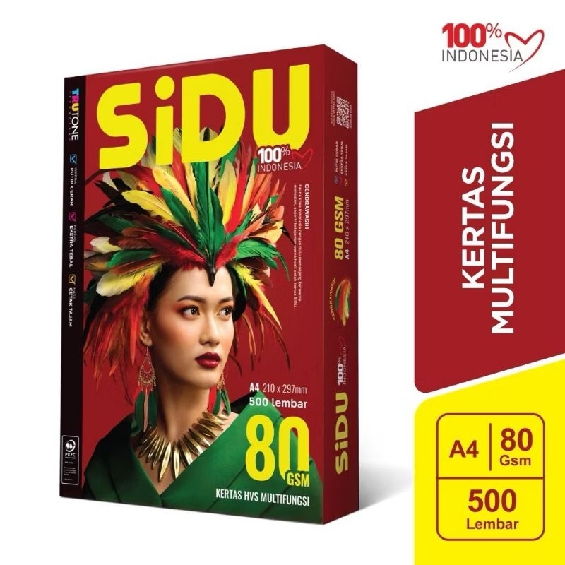 Jual Kertas Hvs A4 80gsm Sidu(Rim) | Shopee Indonesia