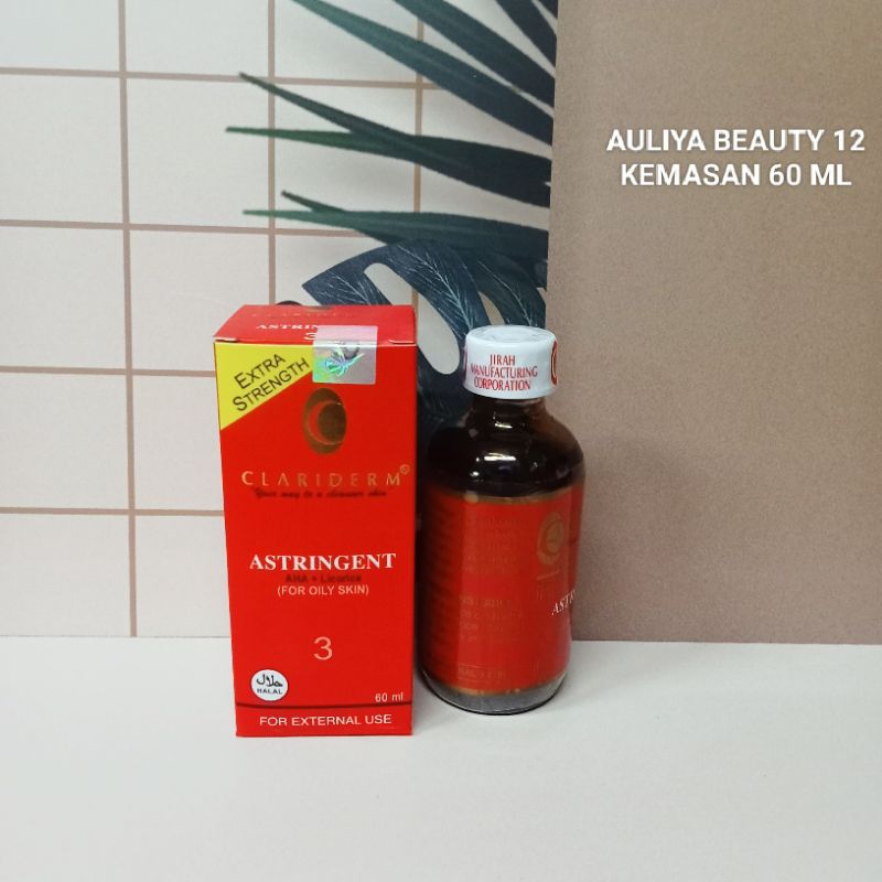 Jual toner clariderm original 60 ml | Shopee Indonesia
