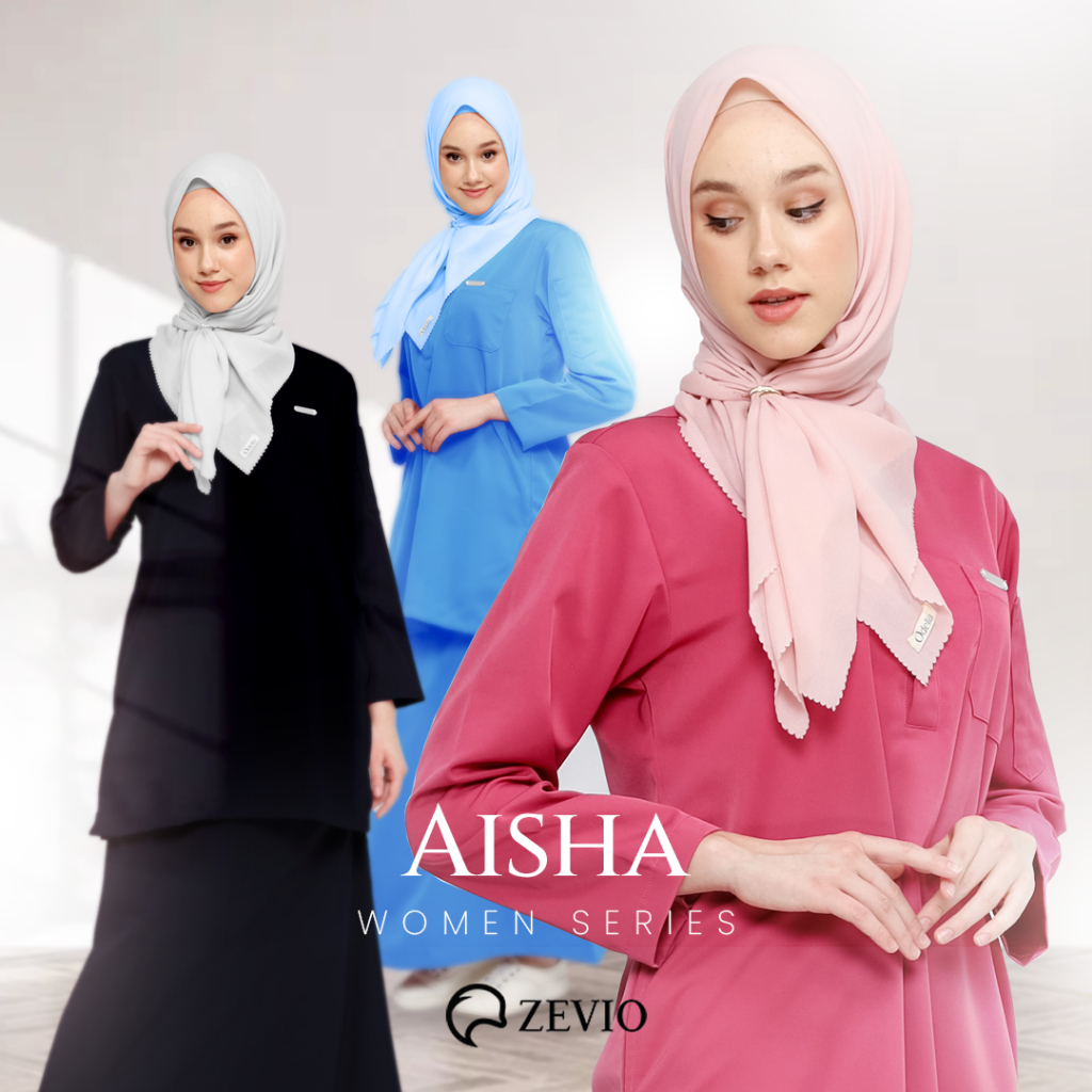 Jual ZEVIO AISHA SERIES (HIJAB) | Shopee Indonesia