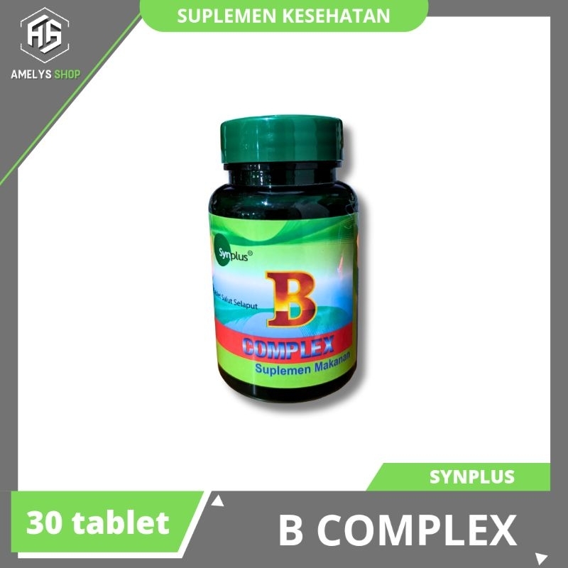 Jual Synplus Vitamin B Complex Memelihara Kesehatan ( 30 tablet ...