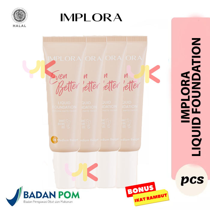 Jual Implora Even Better Liquid Foundation | Shopee Indonesia
