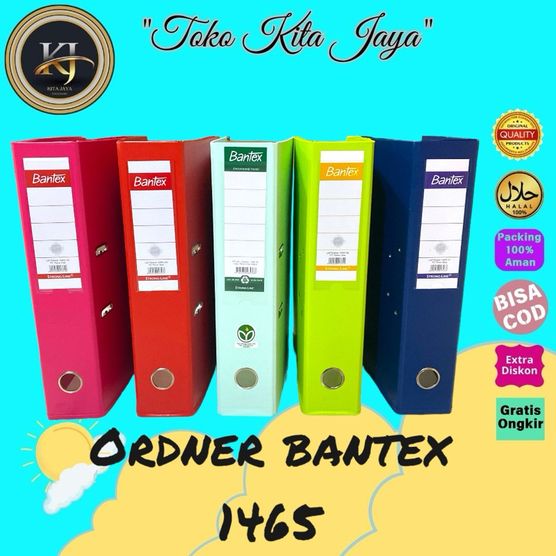 Jual Ordner bantex 1465 F4 7cm | Shopee Indonesia