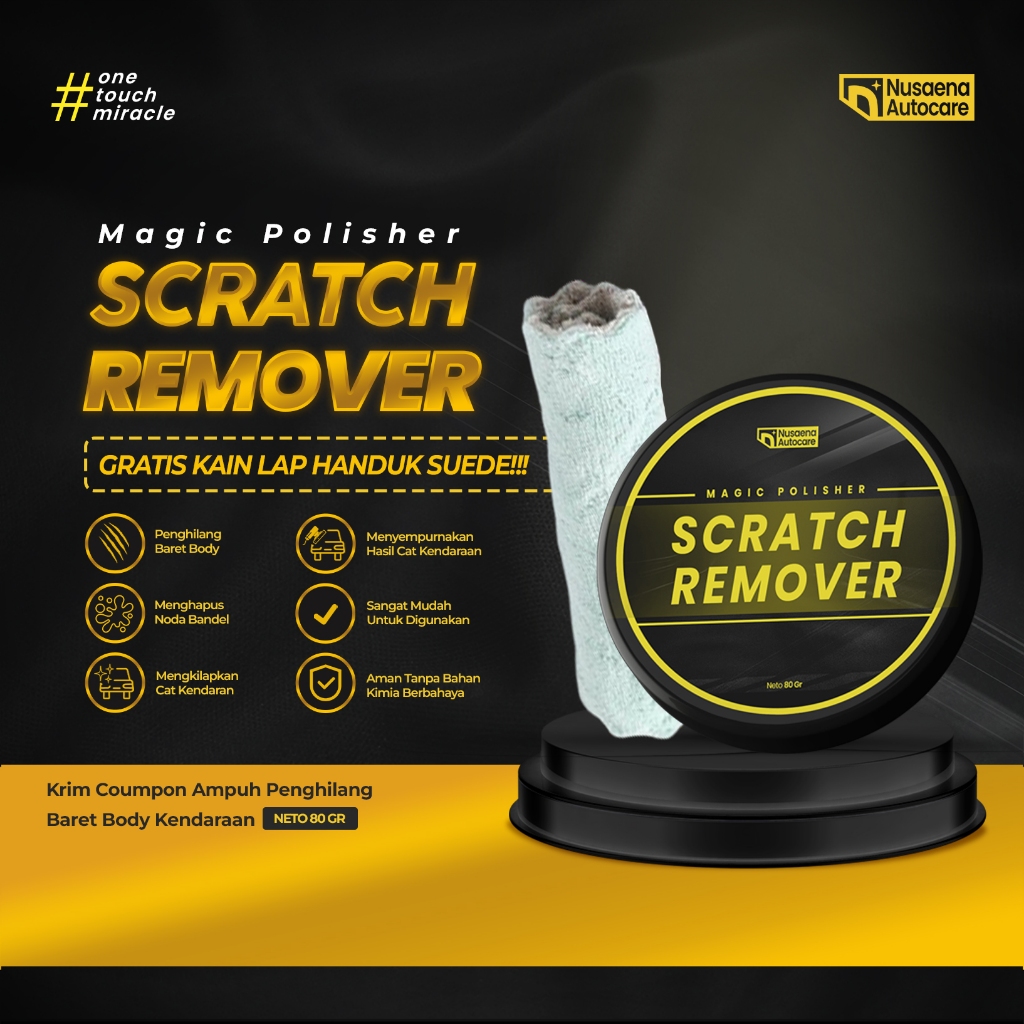 Jual Magic Polish | Penghilang Baret Kendaraan Mobil/Motor | Scratch ...