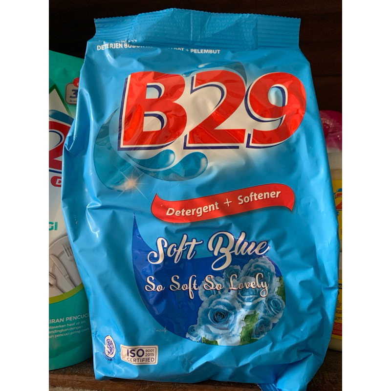 Jual B29 Detergent Softener Blue 750gr Sabun Powder Biru Pakaian ...