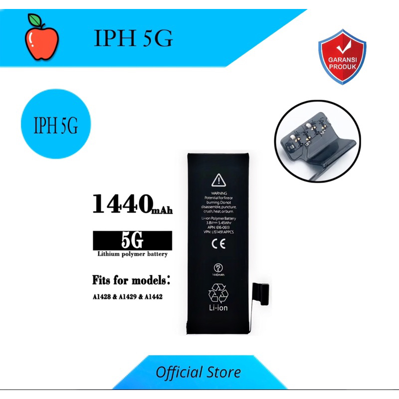 Jual Batre Batrai Baterai Iph 5G | Shopee Indonesia