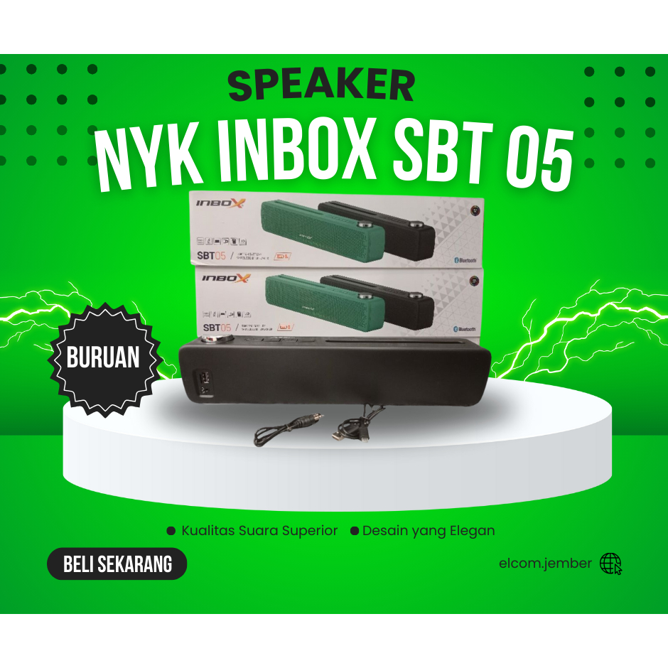 Jual SPEAKER NYK INBOX SBT 05 / Speaker komputer laptop | Shopee Indonesia