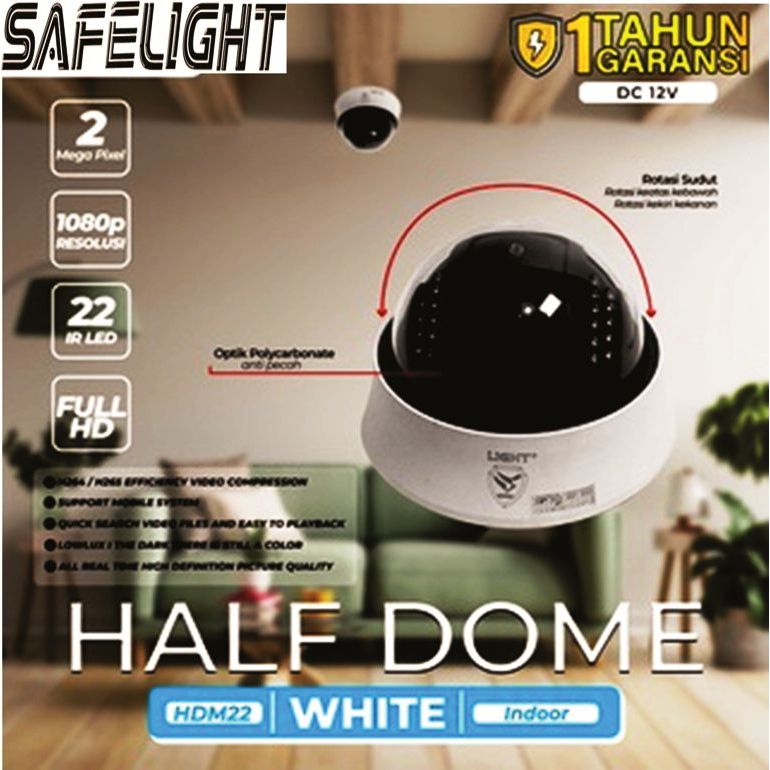 Jual INDOOR CCTV DOME INDOOR HDM22 - M20 1080P DOME CCTV HDM22-M20 CCTV ...