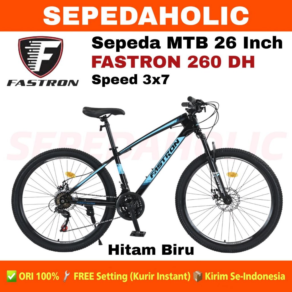 Jual Sepeda Gunung MTB FASTRON 260 DH Ukuran 26 Inch Remaja Dewasa ...
