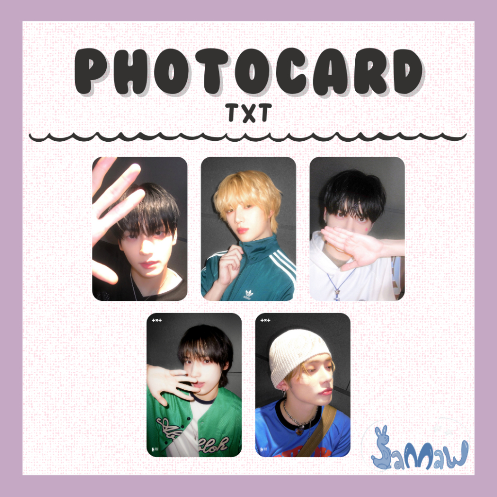 Jual PHOTOCARD TXT TOMORROW X TOGETHER | Shopee Indonesia