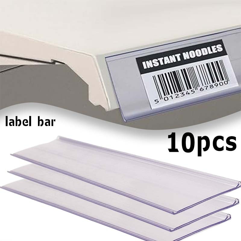 Jual 90cm Price Tag Rail Pricetag Rail Card Price Rail Label Harga Rak ...