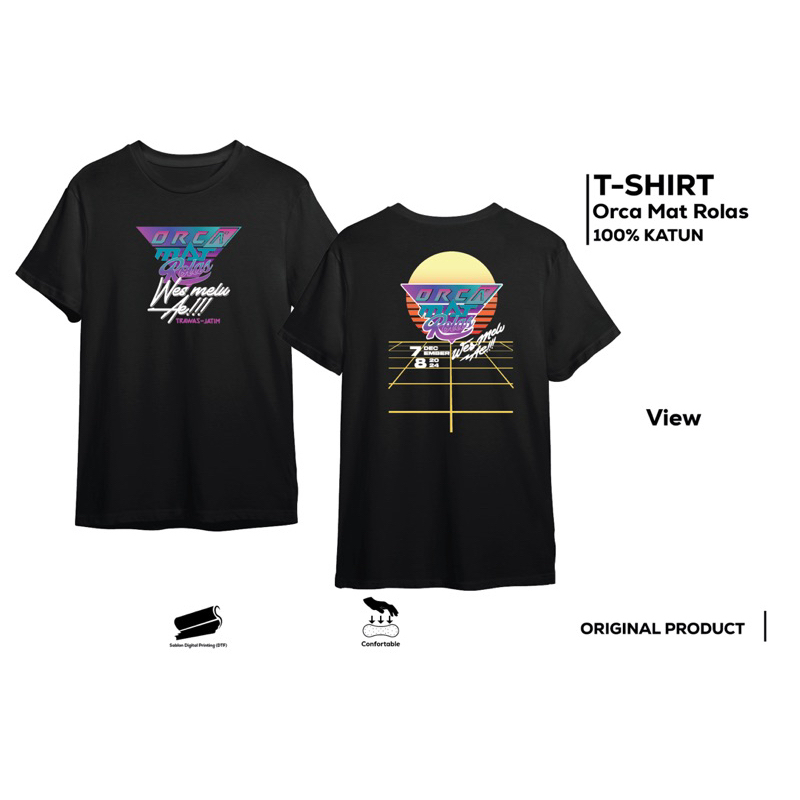 Jual Kaos Cross Trail Orca Mat Rolas Wes melu Ae Trawas jatim | Shopee ...