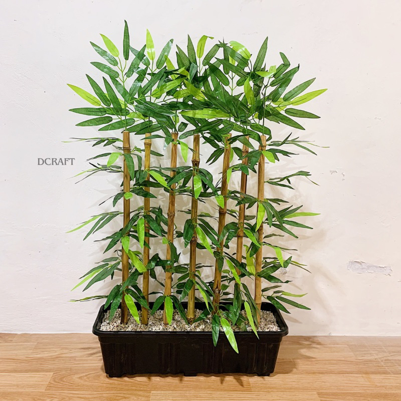 Jual Tanaman Bambu Artificial Partisi Pohon Bambu Plastik Tinggi 70 cm ...