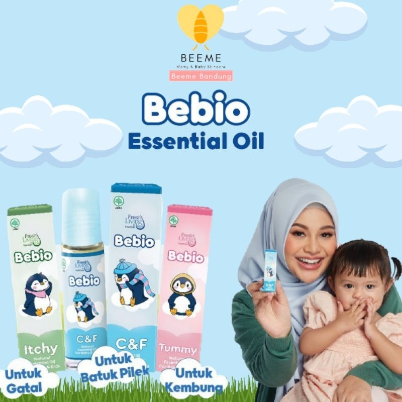 Jual BEBIO Baby Oil Freshliving Essential Oil 9ml (C & F/Cough and Flu ...