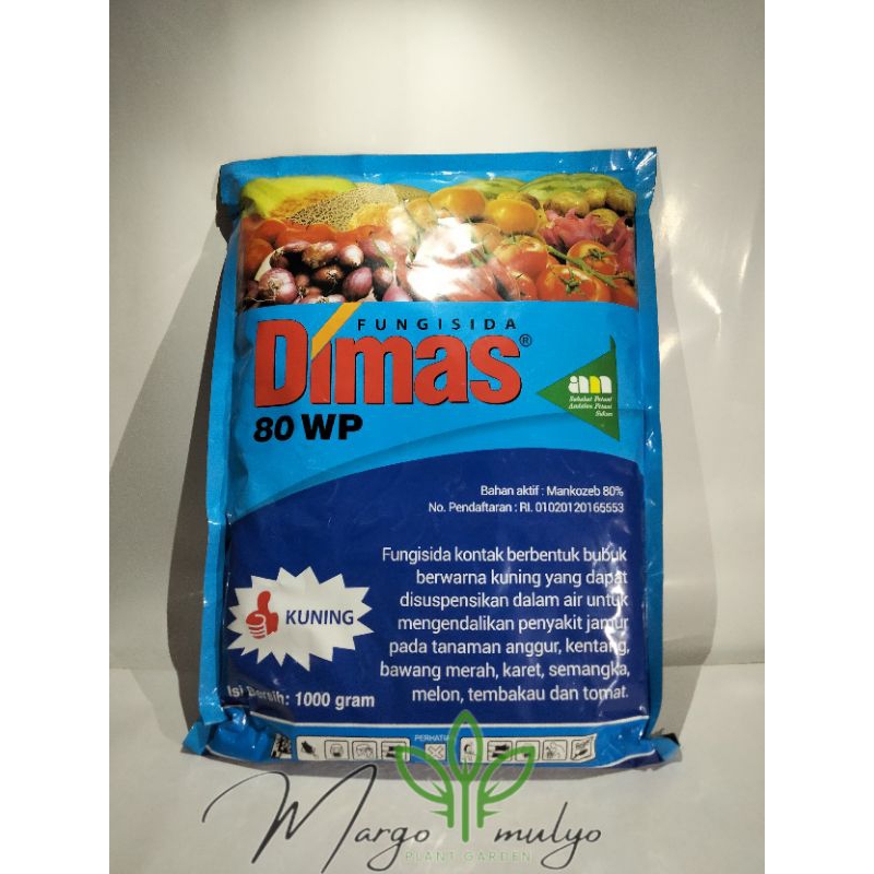 Jual DIMAS 80WP 1KG FUNGISIDA MANKOZEB KUNING ORIGINAL | Shopee Indonesia