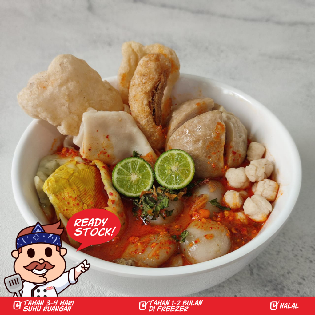 Jual PAKET KOMPLIT ( Baso Aci, Baso Daging, Tahu, Siomay dan Chuankie ...
