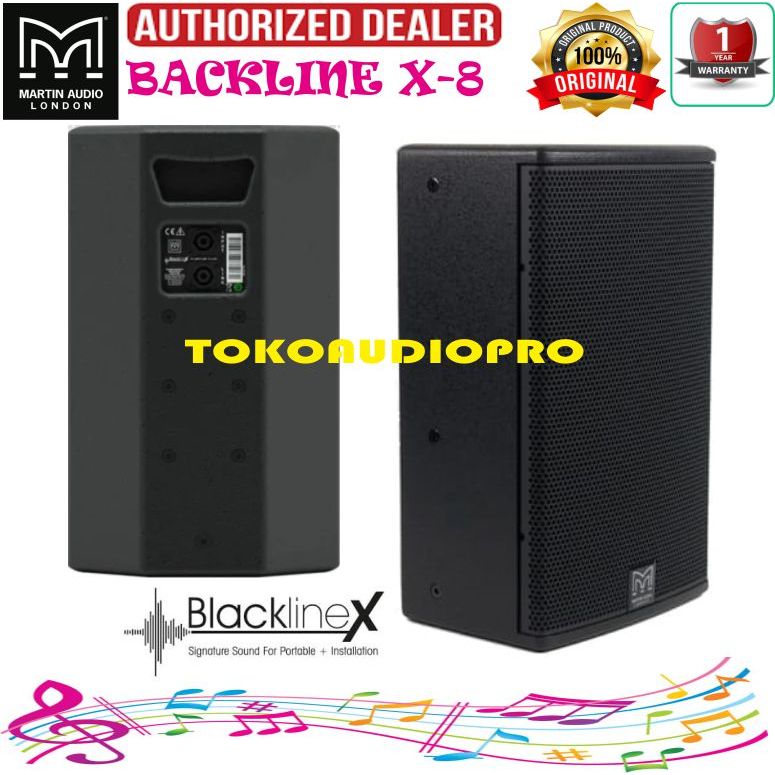 Jual Martin Audio Blackline X8 Ultra-compact passive two-way Speaker ...
