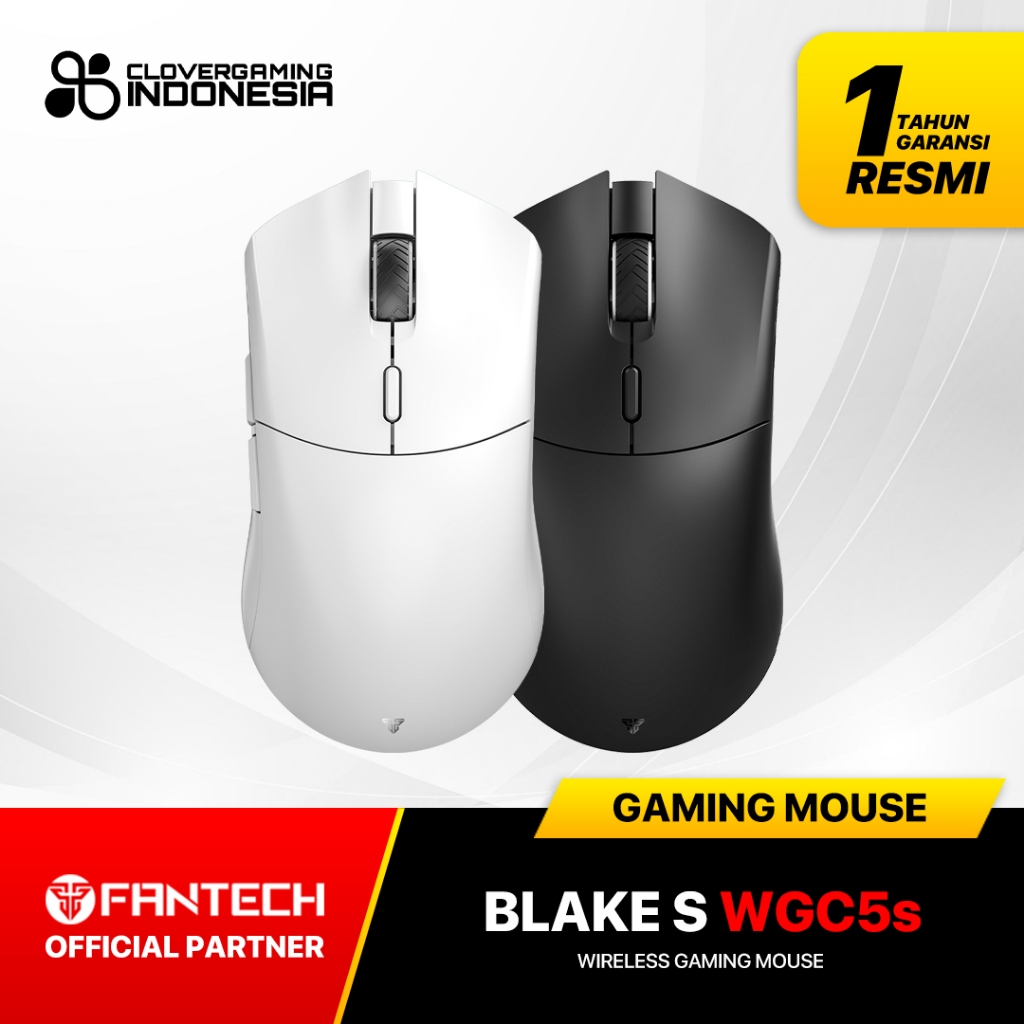 Jual Fantech WGC5s WGC-5s Blake S Wireless Gaming Mouse Dual Mode WGC ...