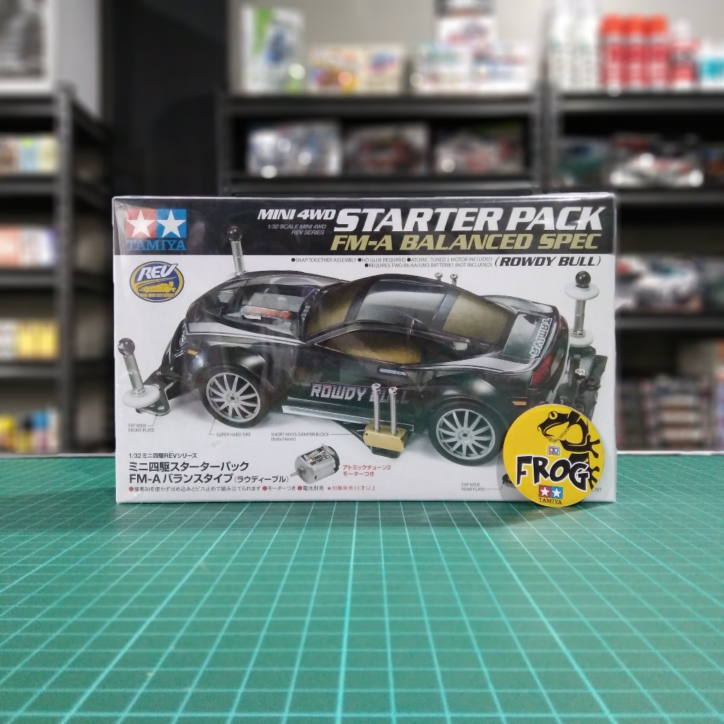 Jual TAMIYA 18710 ROWDY BULL STARTER PACK - FMA BALANCE SPEC | Shopee ...