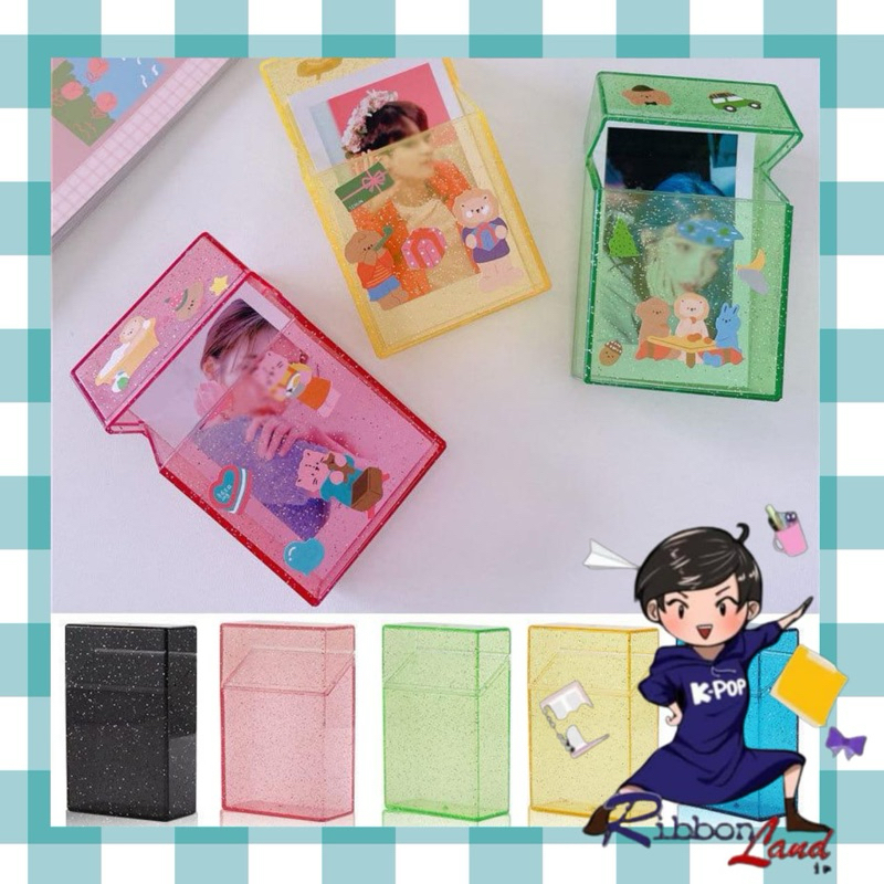 Jual Box Kotak Akrilik Tebal Keras Tempat Simpan Serbaguna Photocard ...