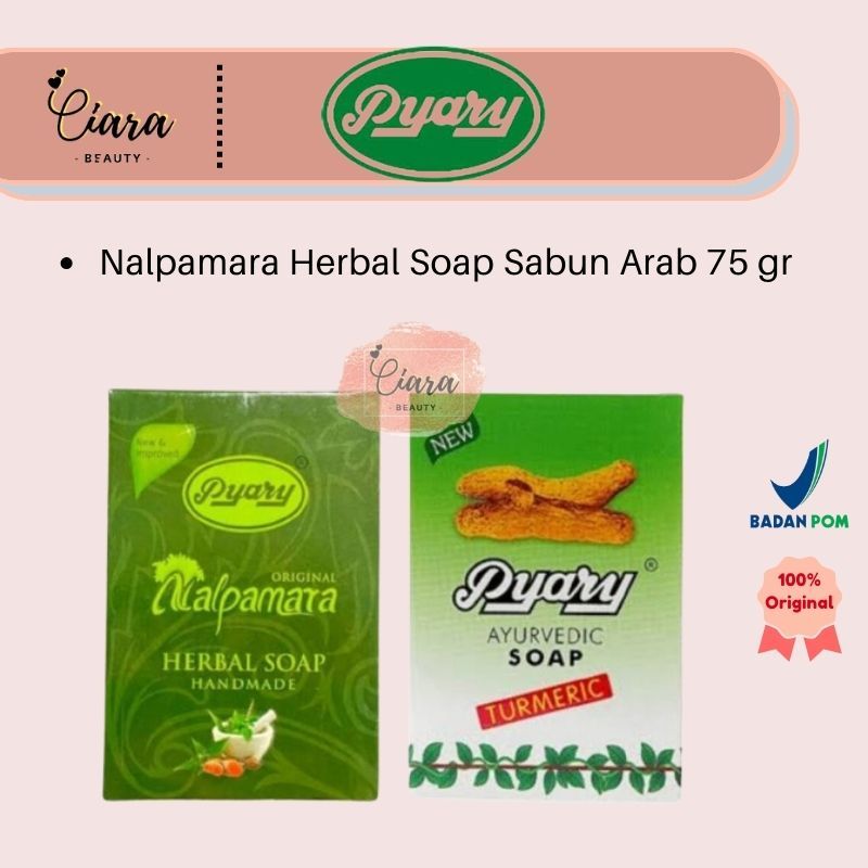 Jual PYARY Nalpamara Herbal Soap Sabun Arab 75gr | Shopee Indonesia