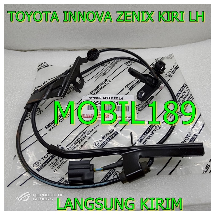 Jual SENSOR KABEL ABS REM DEPAN TOYOTA INNOVA ZENIX KIRI LH | Shopee ...