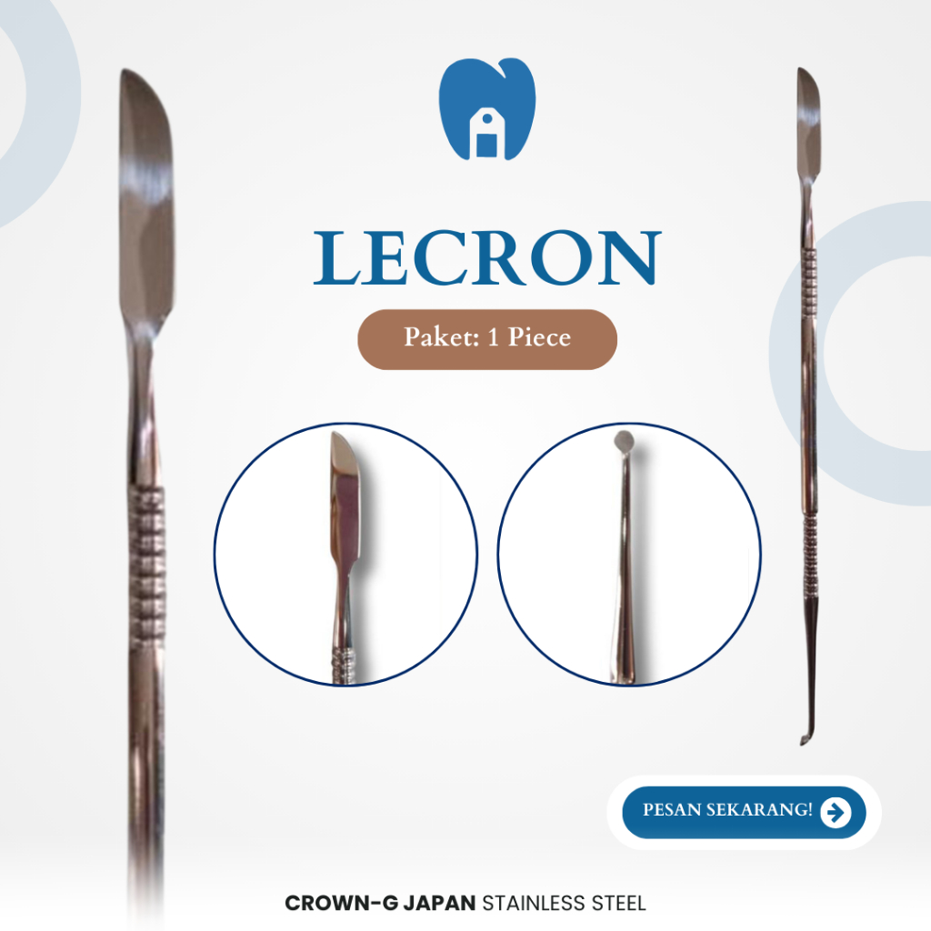 Jual Dental Lecron / lekron wax prostho/ prosto carver /pisau lilin ...