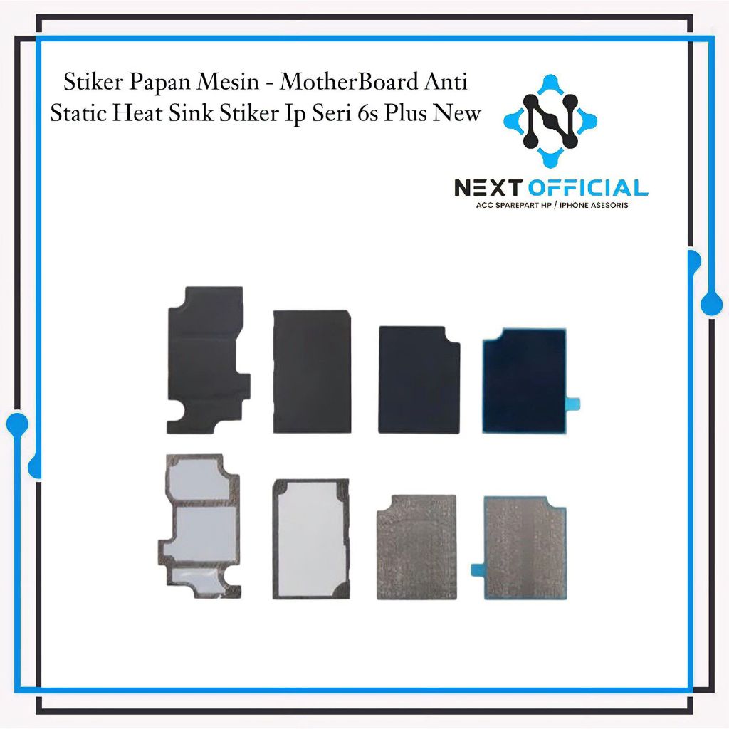 Jual Stiker Papan Mesin - MotherBoard Anti Static Heat Sink Stiker Ip ...