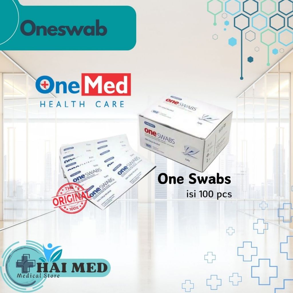 Jual One Swab (Alkohol Swab) OneMed | Shopee Indonesia