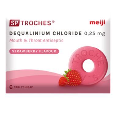 Jual Meiji SP Troches Rasa Strawberry 6 Tablet Hisap | Shopee Indonesia