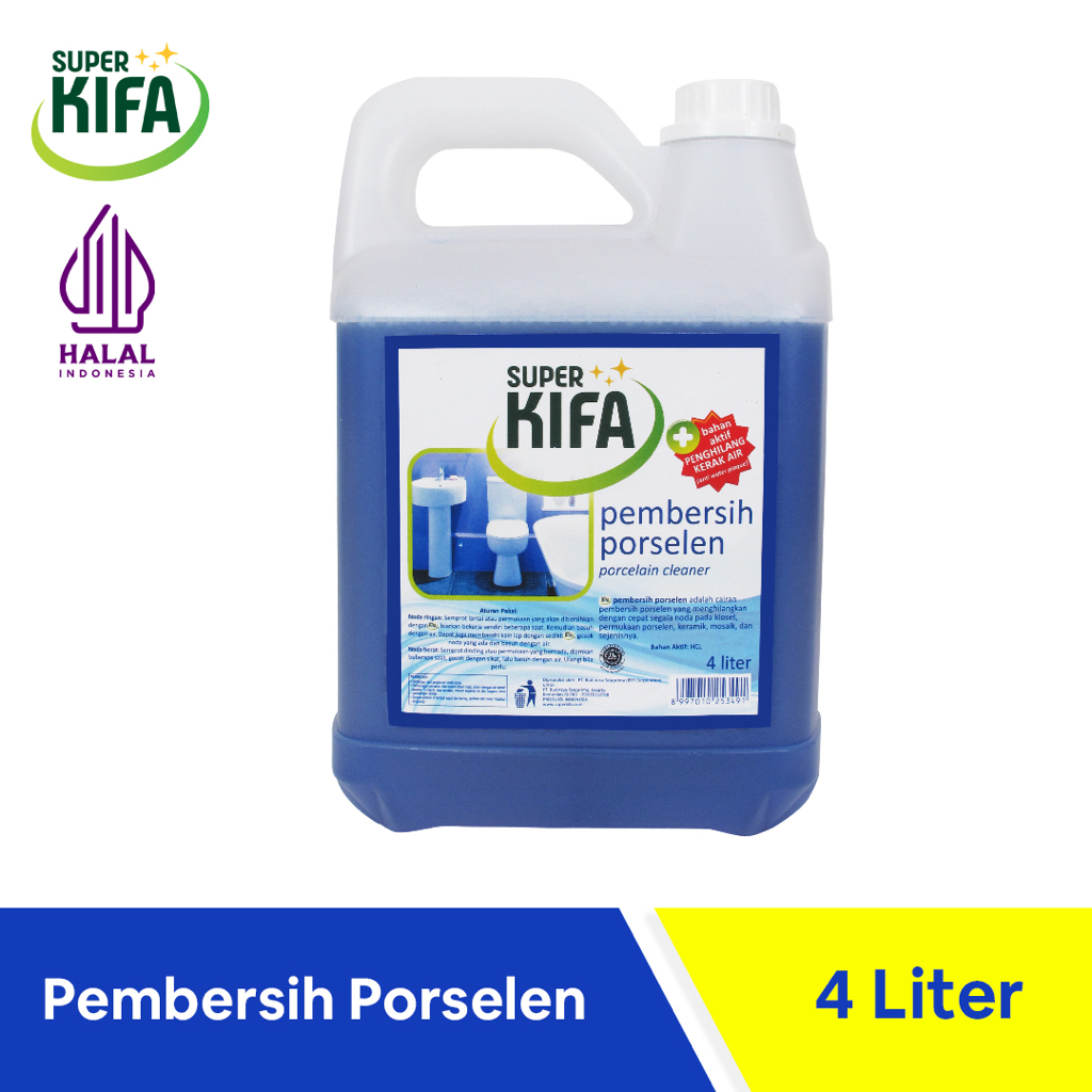 Jual Superkifa Dirigen Porselen 4L - Pembersih Ampuh Segala Noda Pada ...